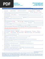 Reliance Health Claim Form Instructions | PDF | Insurance | Cheque
