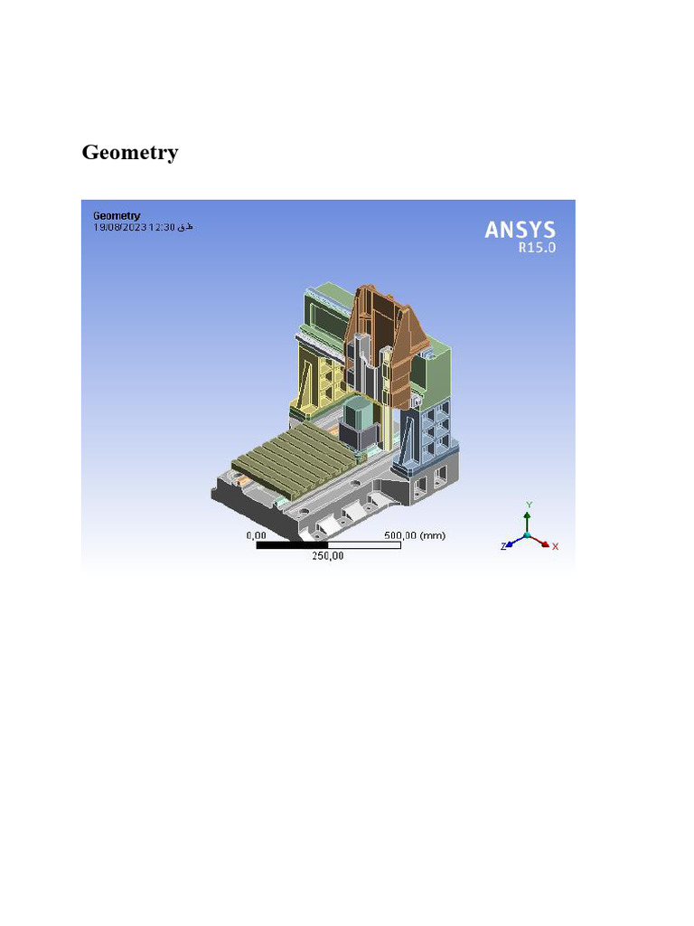 CNC Analysis Static Structural Modal V3 | PDF