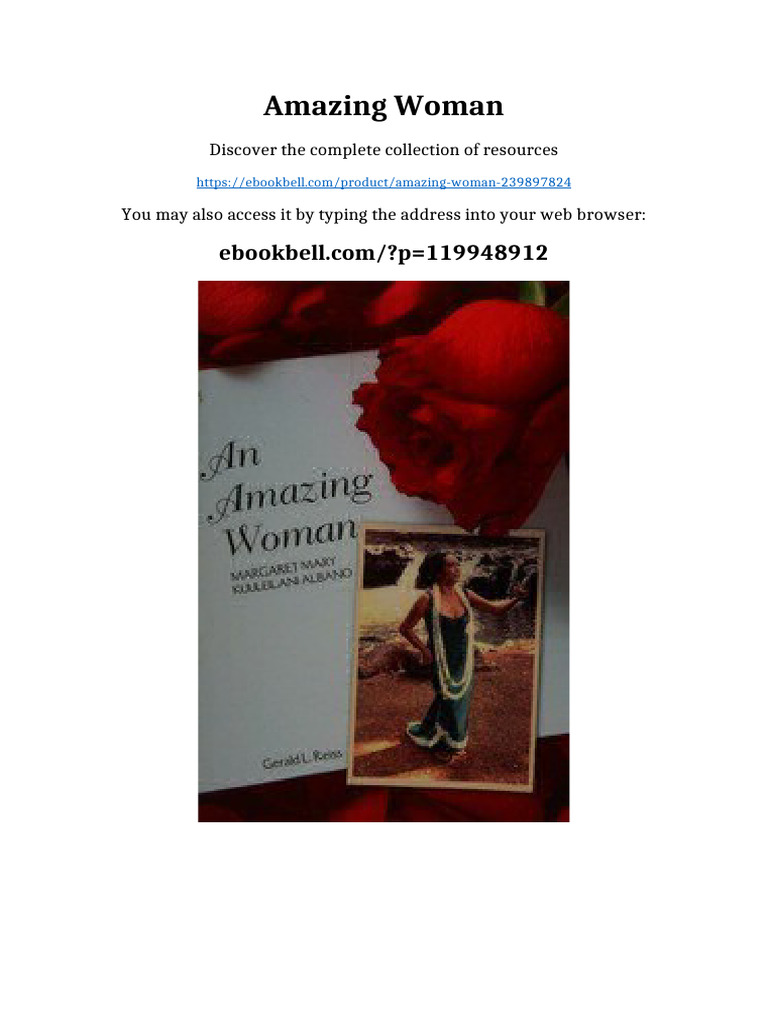 Amazing Woman Full Chapters Included | PDF | Intellectual Property | Nation