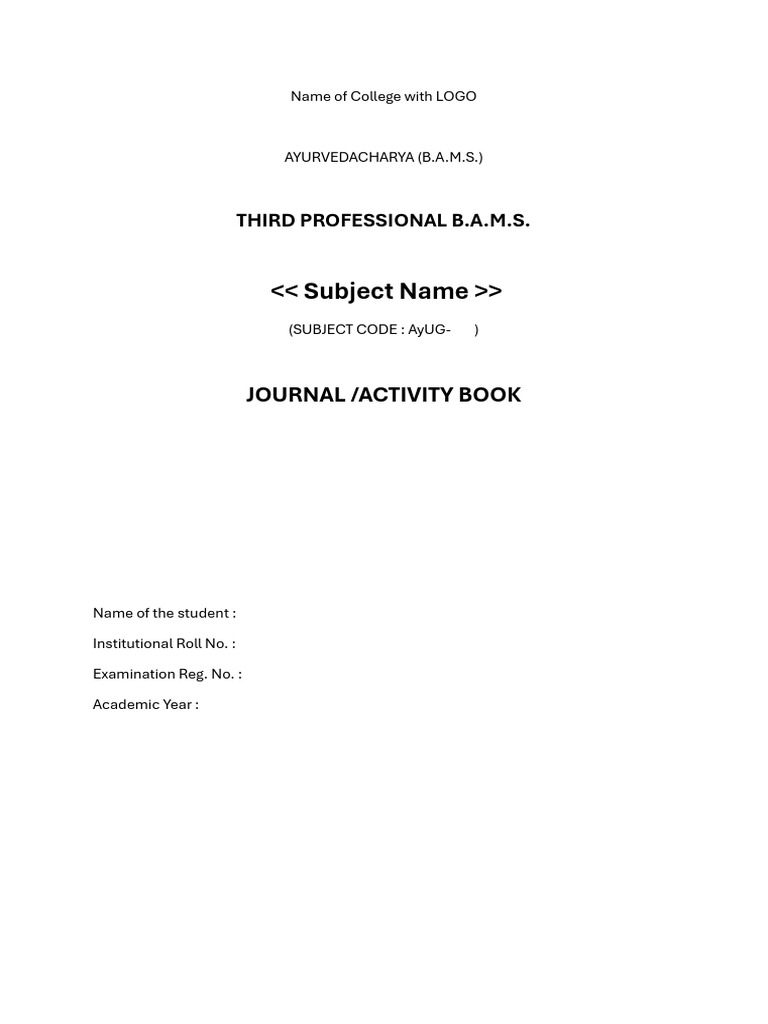 Kayachikitsa record format for 3rd BAMS NCISM | PDF | Intravenous Therapy