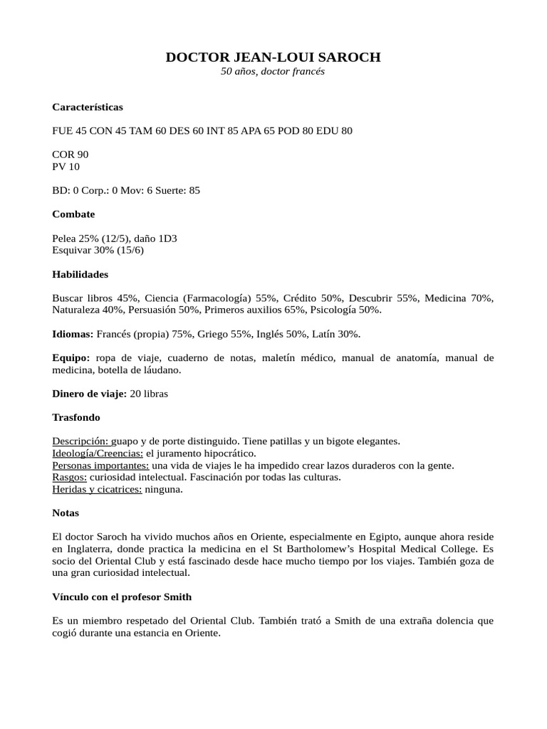 Jean Loui Saroch | PDF