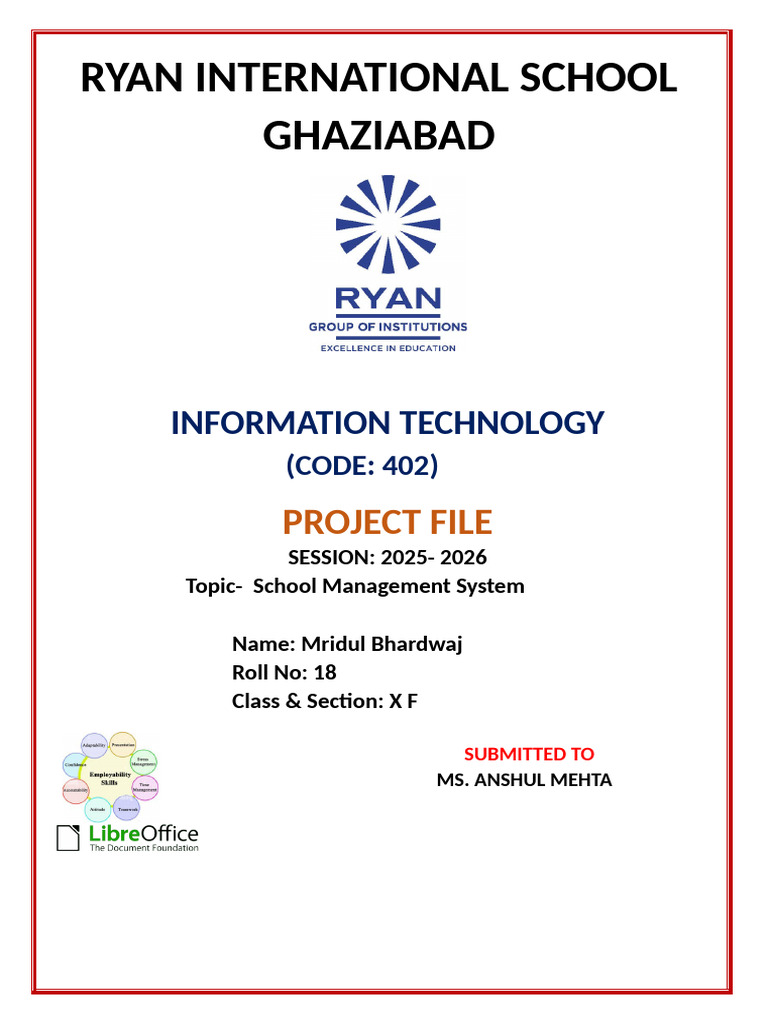 Mridul Project File | PDF