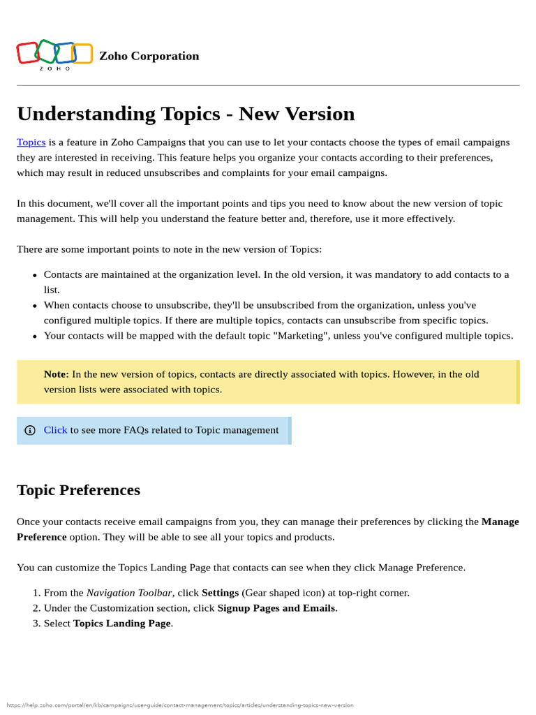 Understanding Topics New Version | PDF | Subscription Business Model ...