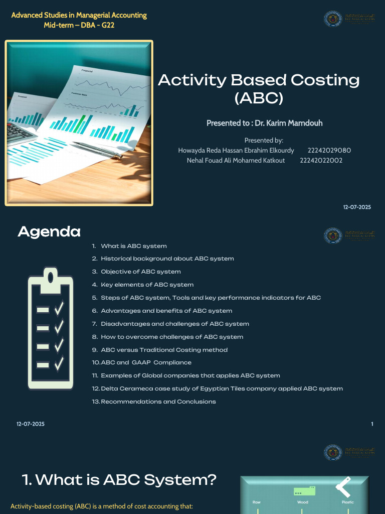 Activity-Based-Costing-ABC - Final | PDF | Performance Indicator | Cost ...