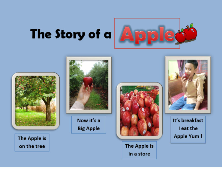 The Story of A Apple | PDF