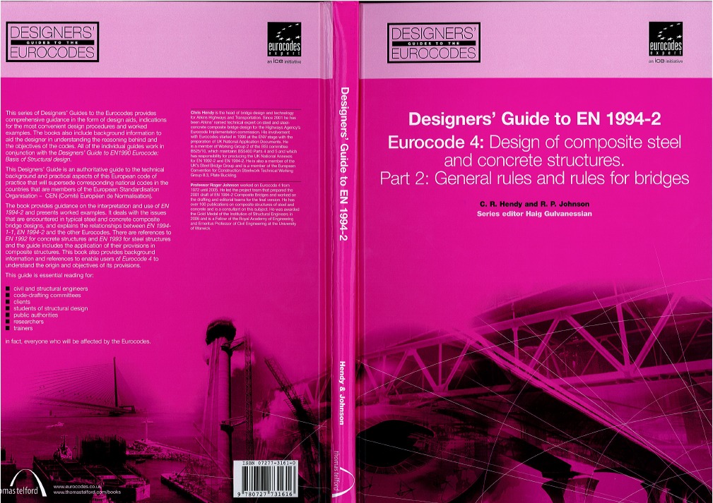 Designers' Guide To en 1994-2 Eurocode 4 - Bridges | PDF