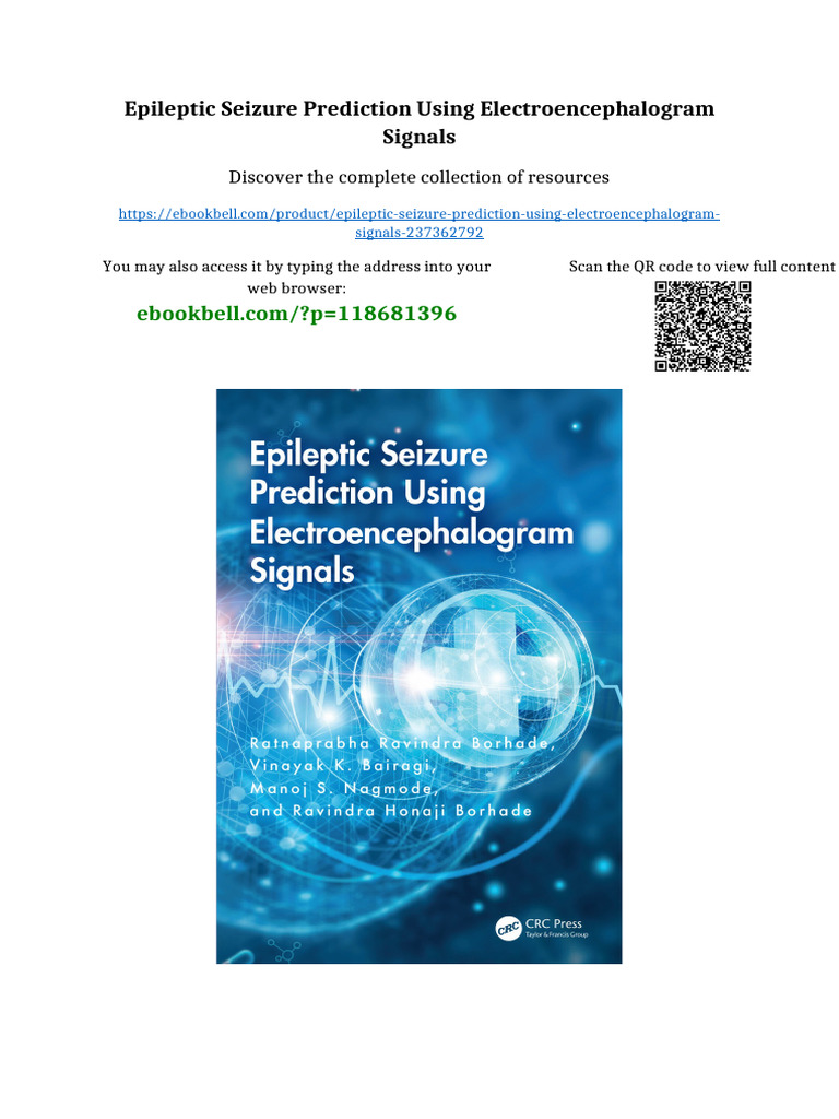 Epileptic Seizure Prediction Using Electroencephalogram Signals Online ...