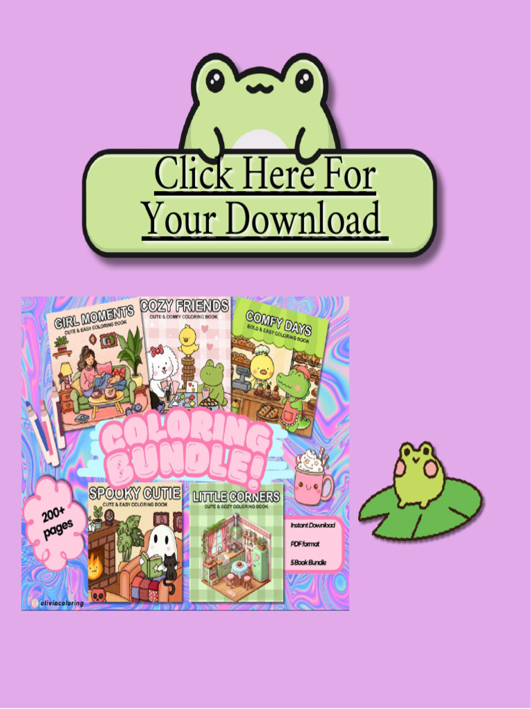 5 Book Bundle Coloring | PDF