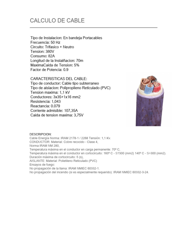 Cable Caldera | PDF