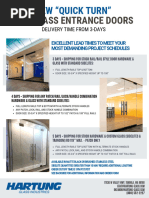 CRL Blumcraft Panic Hardware Guide | PDF | Door | Architectural Elements