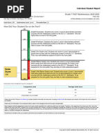 PATM Interpreting Scores | PDF | Percentile | Sampling (Statistics)
