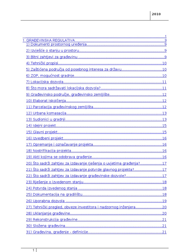 Skripta Strucni Ispit Građevina | PDF