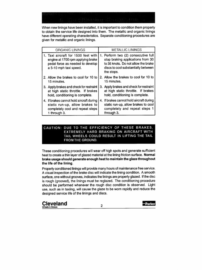 Lining Conditioning Process | PDF