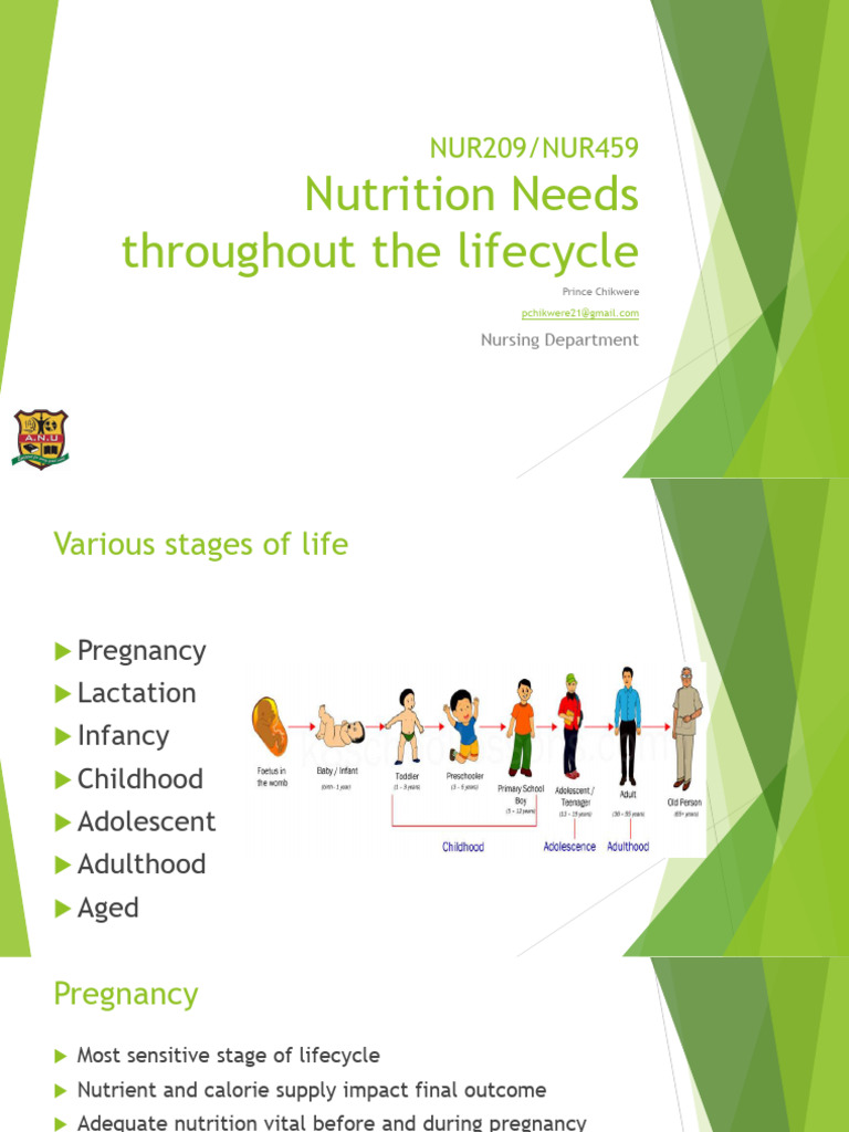 Nur209 & Nur459 Lifecycle Nutrition | PDF | Breast Milk | Breastfeeding