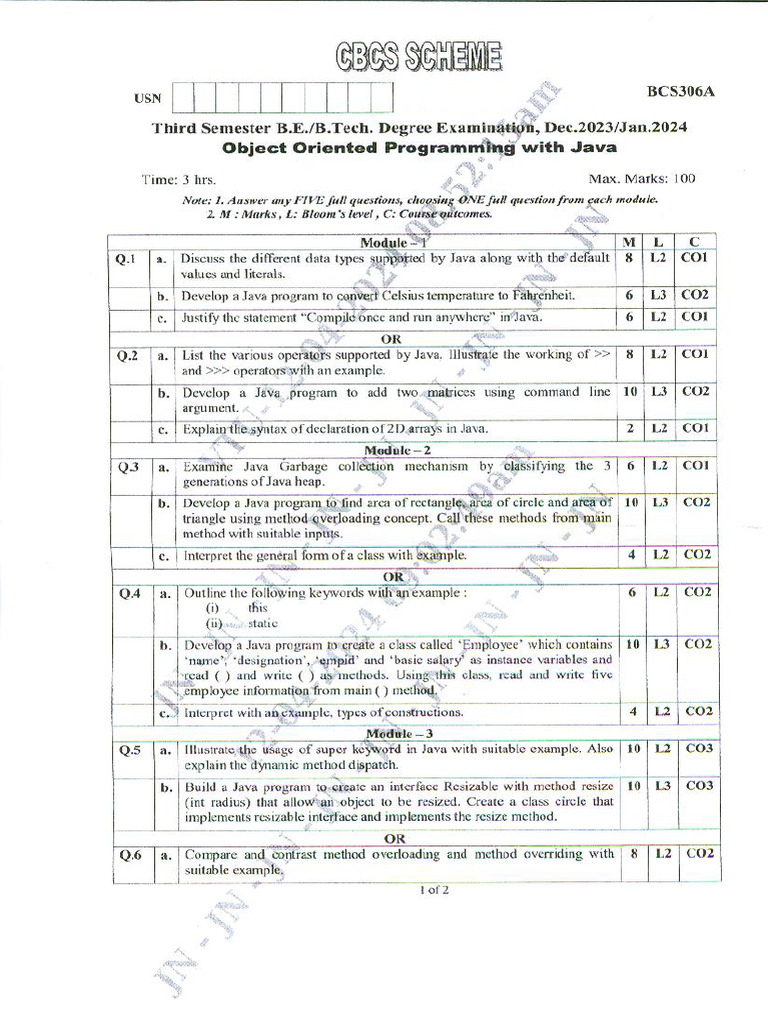 BCS306A | PDF