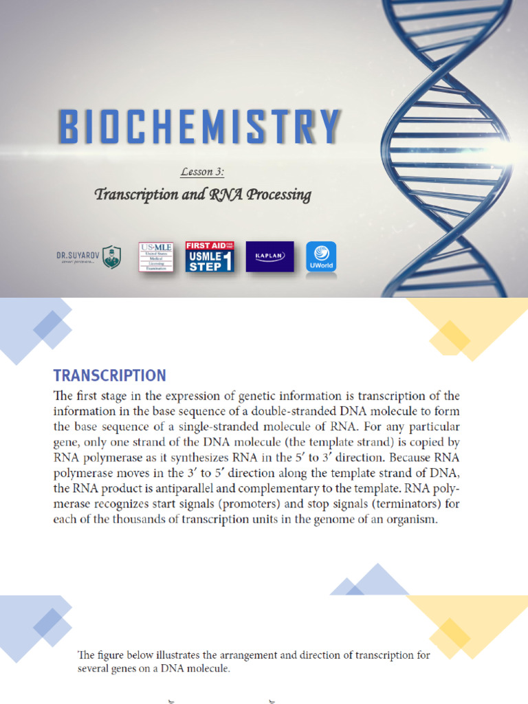 Biochemistry Lesson 3 | PDF