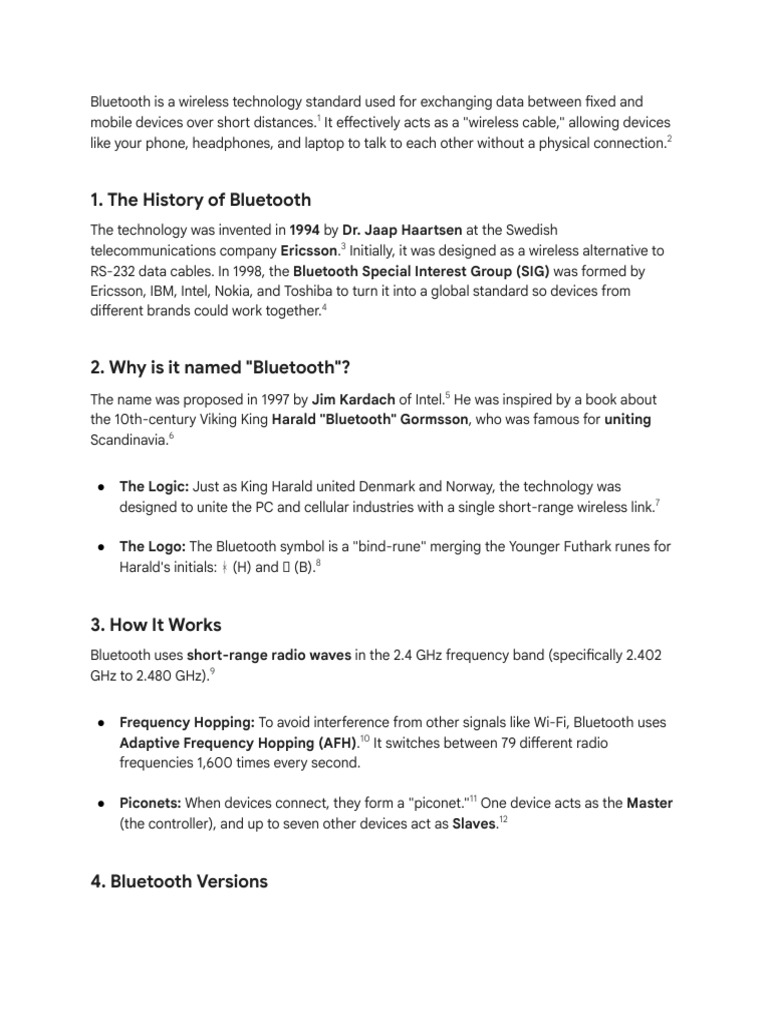 Understanding Bluetooth Technology | PDF | Bluetooth | Information And ...