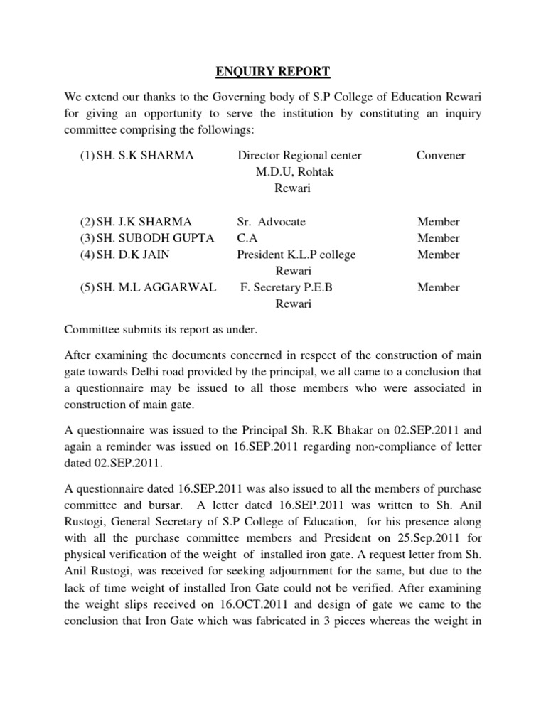 Enquiry Report | PDF | Value Added Tax | Taxes