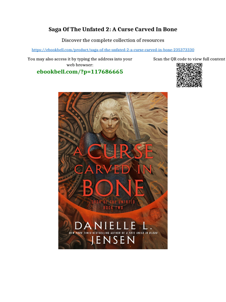 Saga of The Unfated 2: A Curse Carved in Bone Newest Edition 2025 | PDF ...