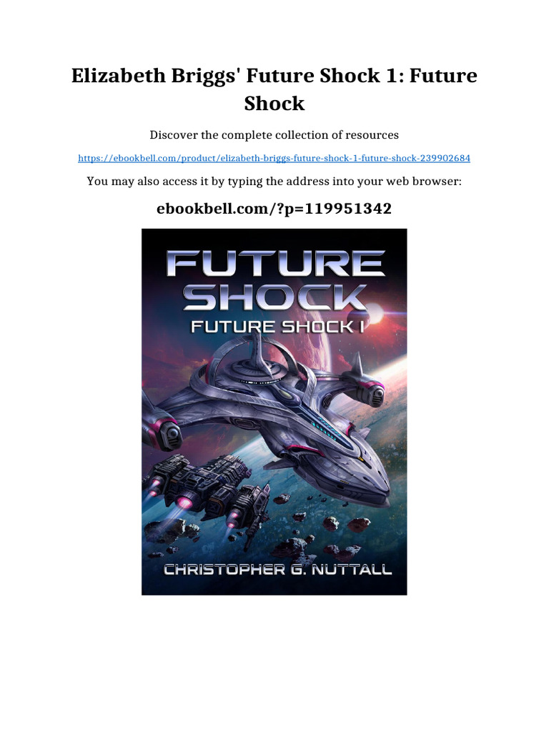 Elizabeth Briggs' Future Shock 1: Future Shock Full Access | PDF ...