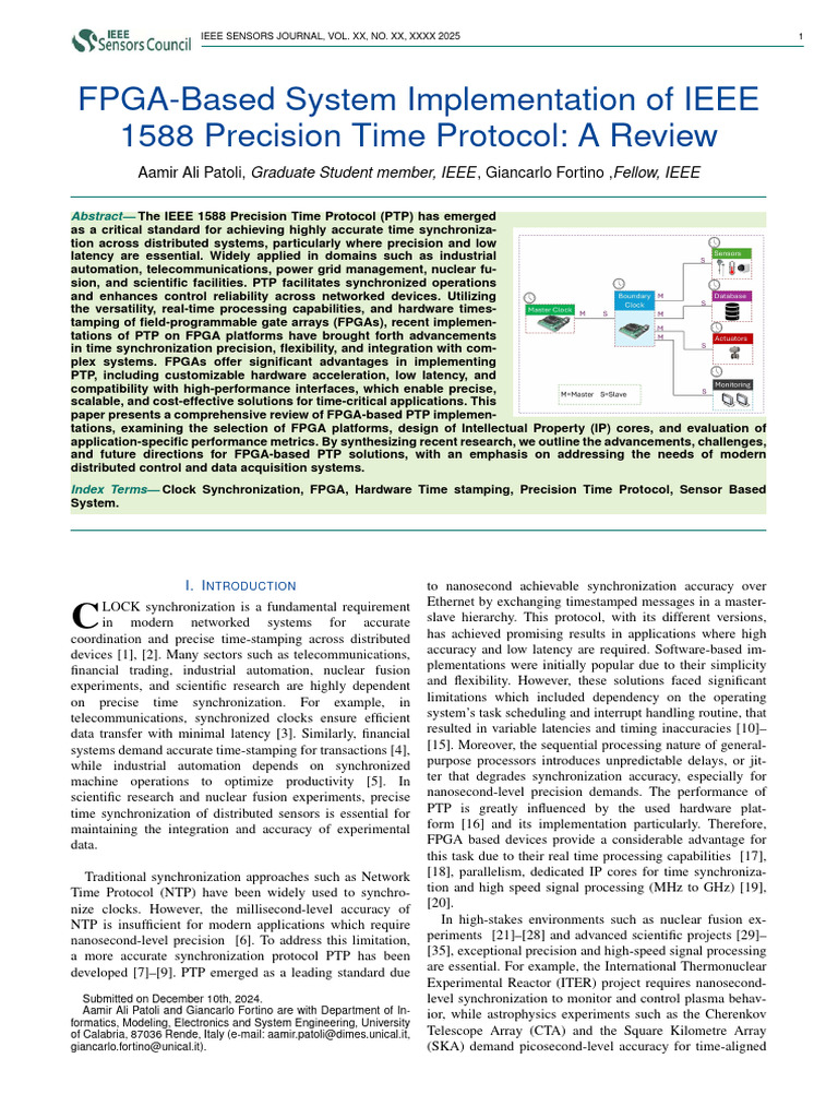 FPGA-Based System Implementation of IEE | PDF | Computer Network ...