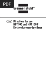 Digital Timer Instruction Manual | PDF | Timer | Clock