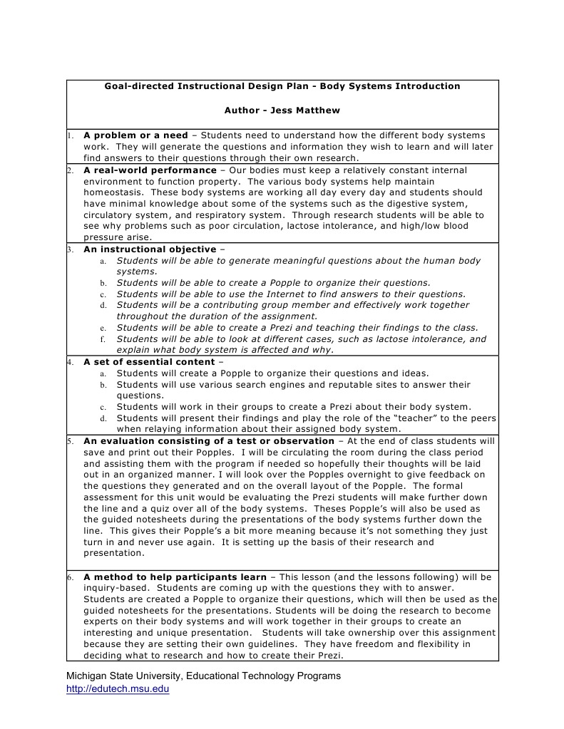 Lesson Plan Recreation | PDF