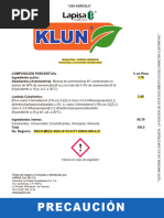 Proclaim Opti Ficha Tecnica 24mayo2022 | PDF | Agua | Insecticida