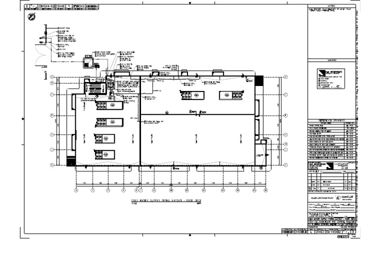 EA-445402.0000.000B Cold Water Piping Layout | PDF | Mechanical ...