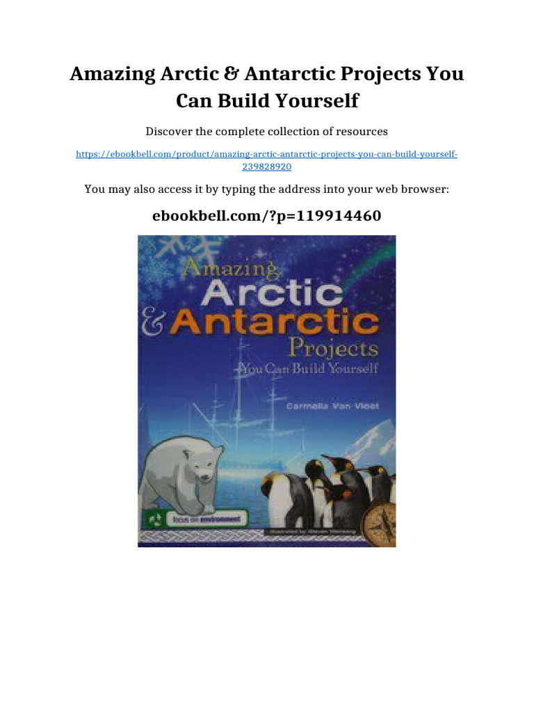 Amazing Arctic & Antarctic projects you can build yourself online pdf ...