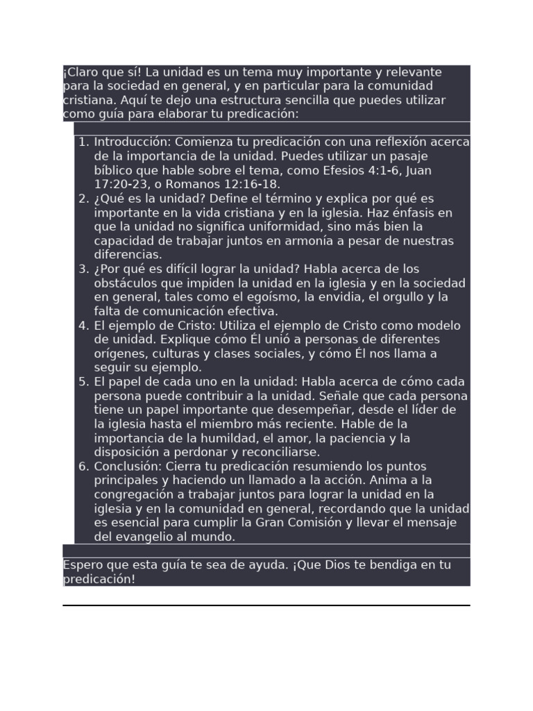Estructura de Predica y Clases | PDF | La resurrección de Jesús | Amor