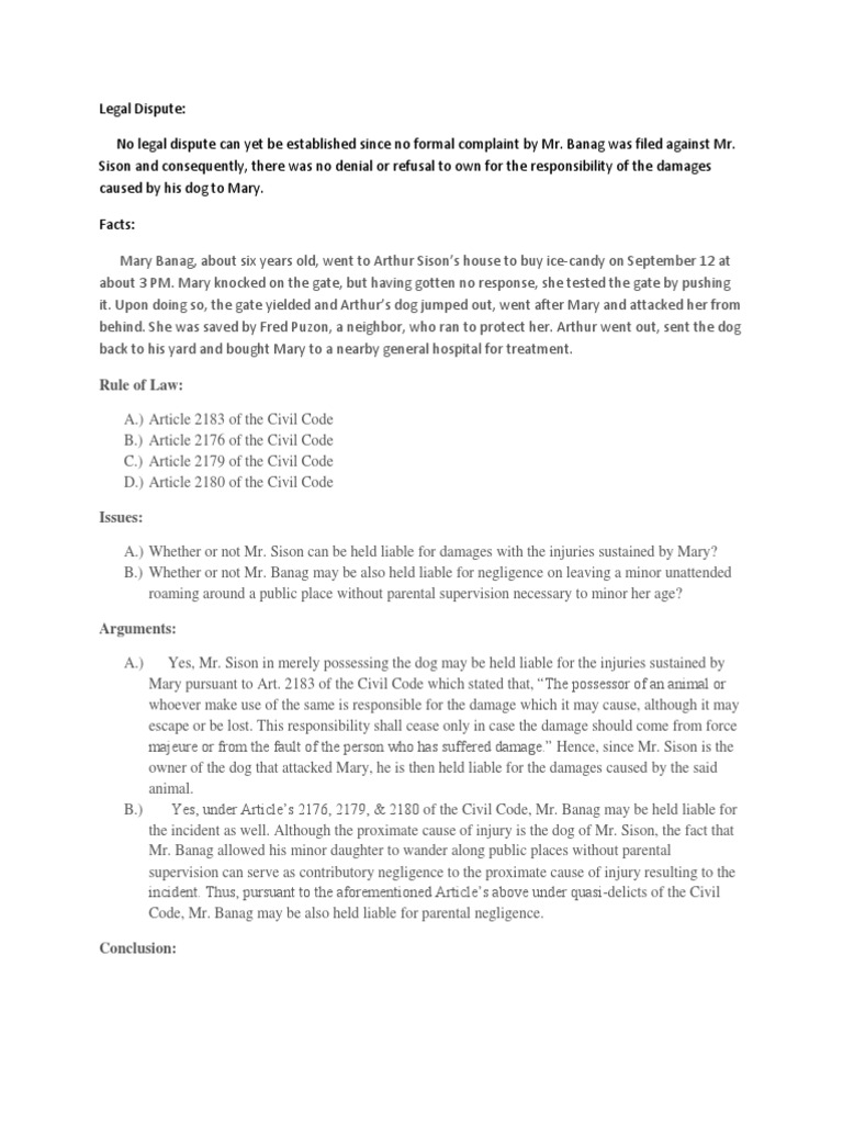 Legal Dispute | PDF