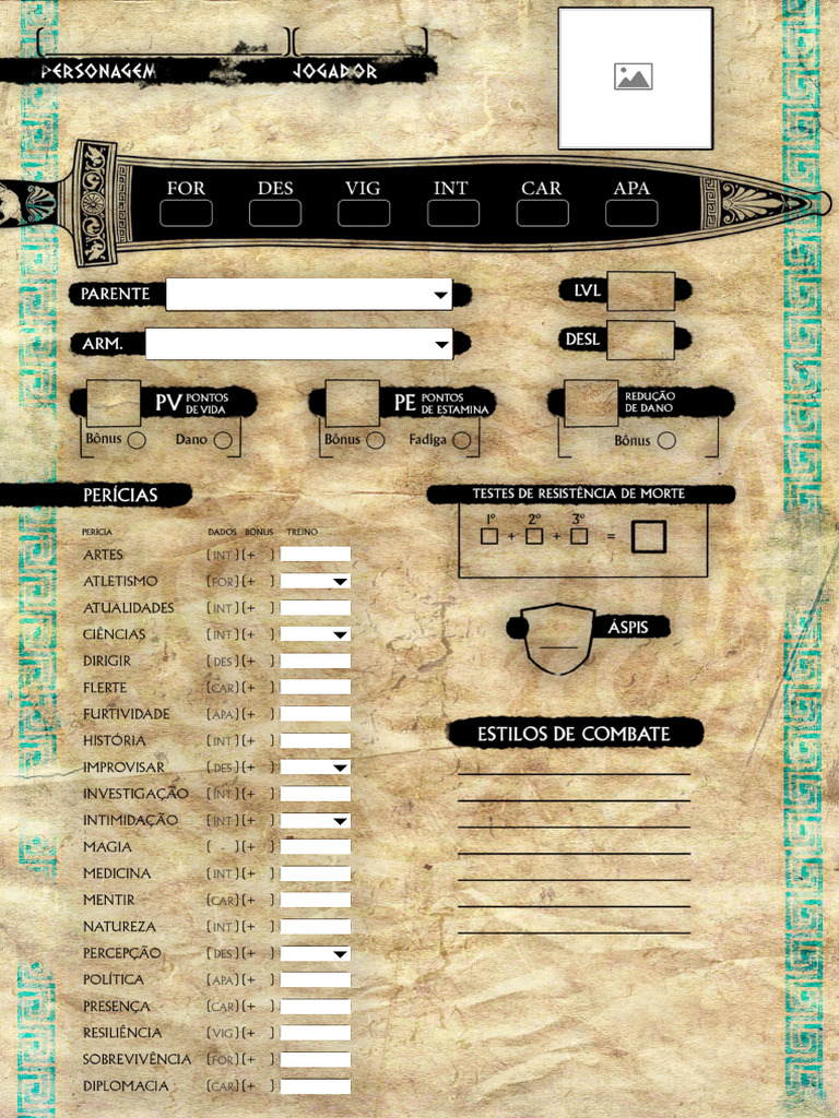 Ficha Do Dorian | PDF