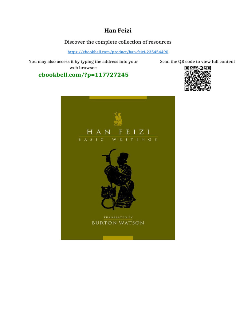 Han Feizi Available Any Format | PDF | Machine Learning | Logistic ...