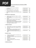 Escala CDR - Alzheimer | PDF | Doença de Alzheimer | Amnésia