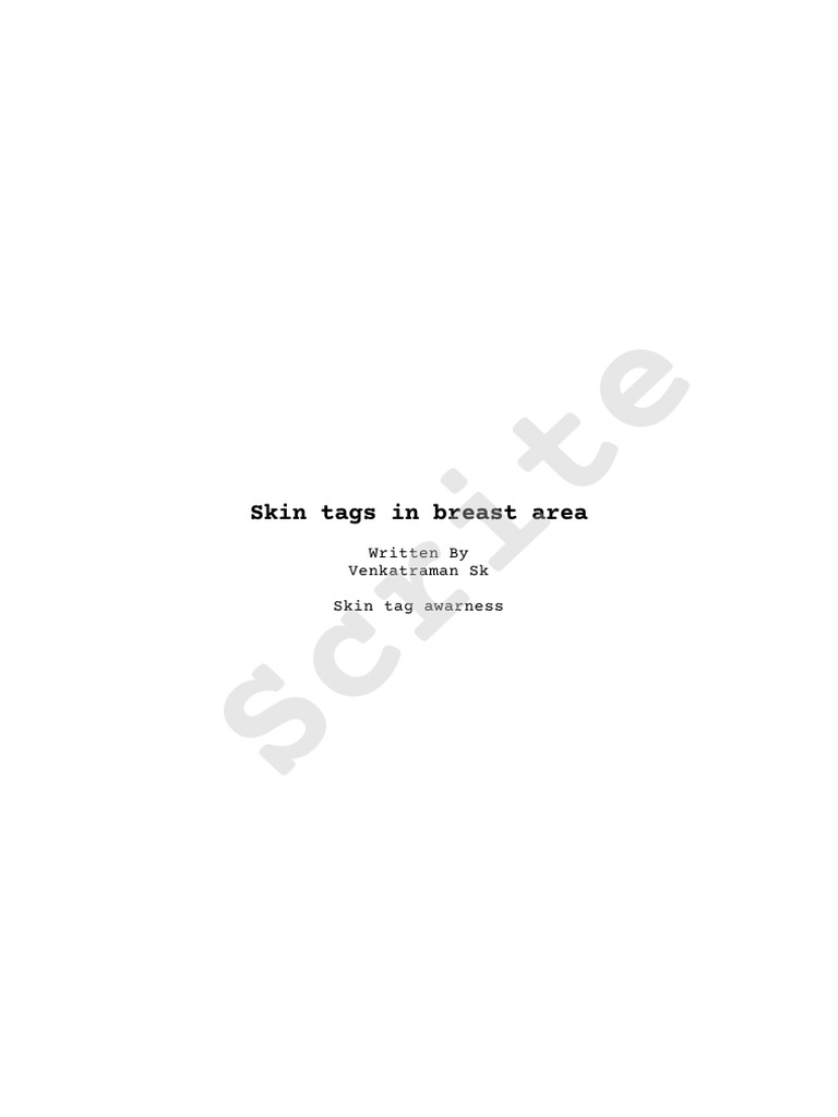 Skin Tags in Breast Area - Adobe PDF - Feb 10 2026 11.59 PM | PDF