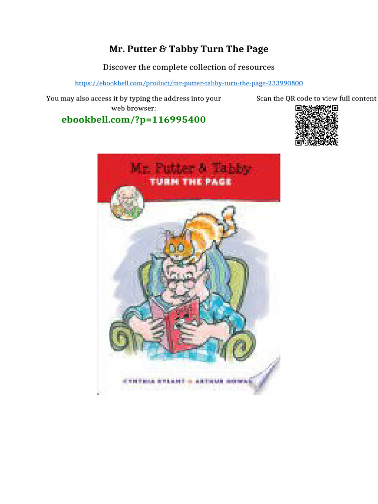 Mr. Putter & Tabby Turn the Page Full Access | PDF | Arrow | Psychology