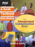 Interpersonal Communication Book 16th Ed. | PDF | Communication ...