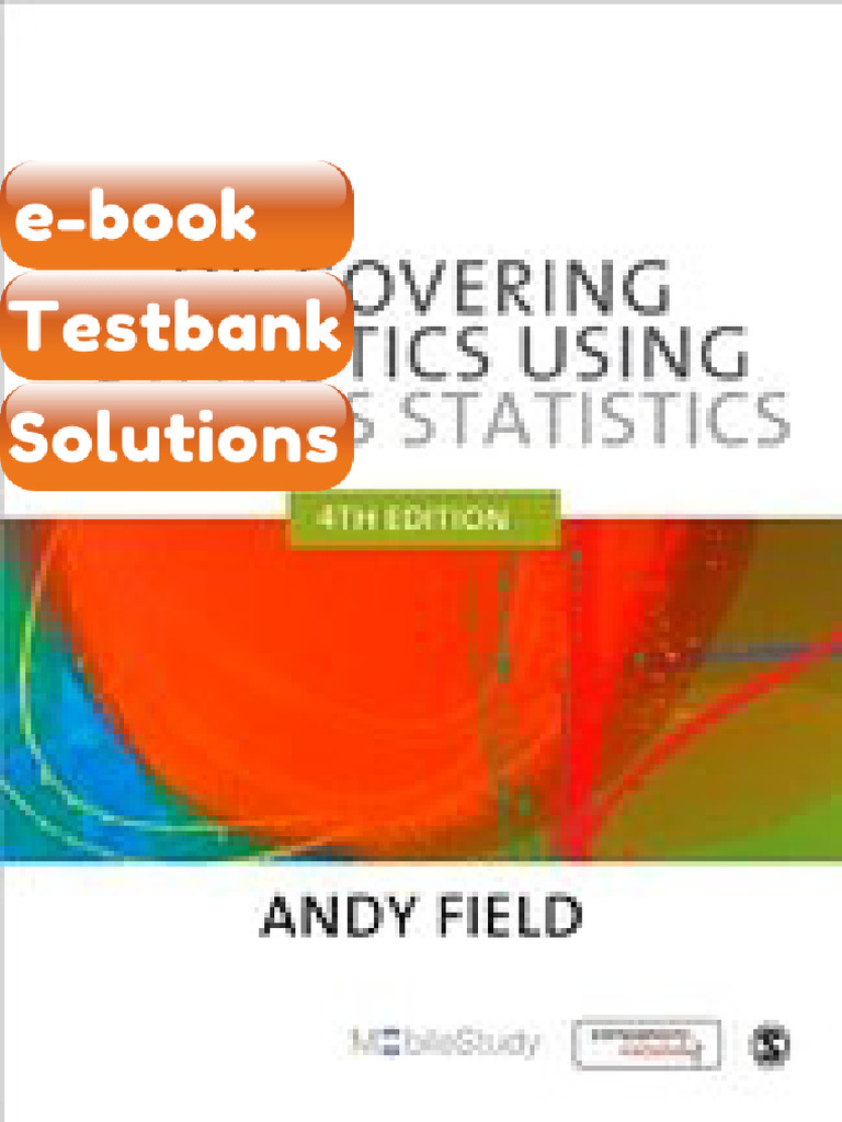 Testbank Discovering Statistics Using IBM SPSS Statistics Field 4th ...