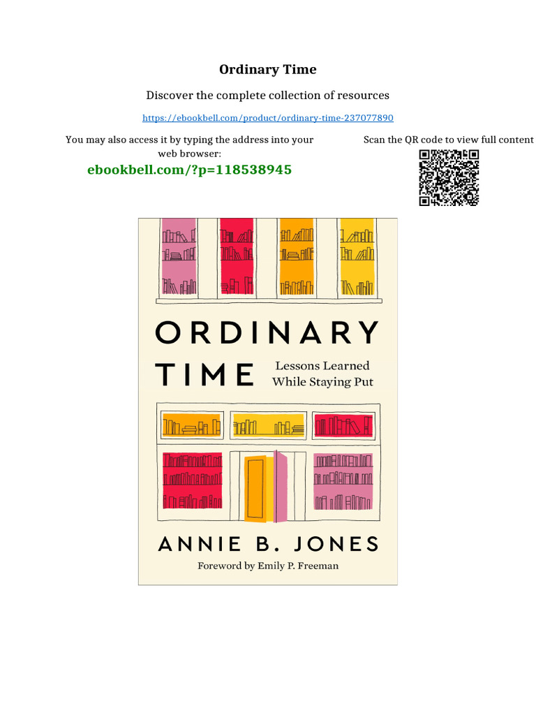 Ordinary Time Available All Format | PDF