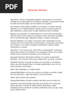 Sinopsis del musical Hamilton | PDF | Alexander Hamilton | Hamilton ...
