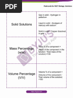 Class 12 Solutions and Formulas Guide | PDF