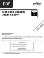 Q4 - LE - EPP 4 - Lesson 7 - Week 7 | PDF