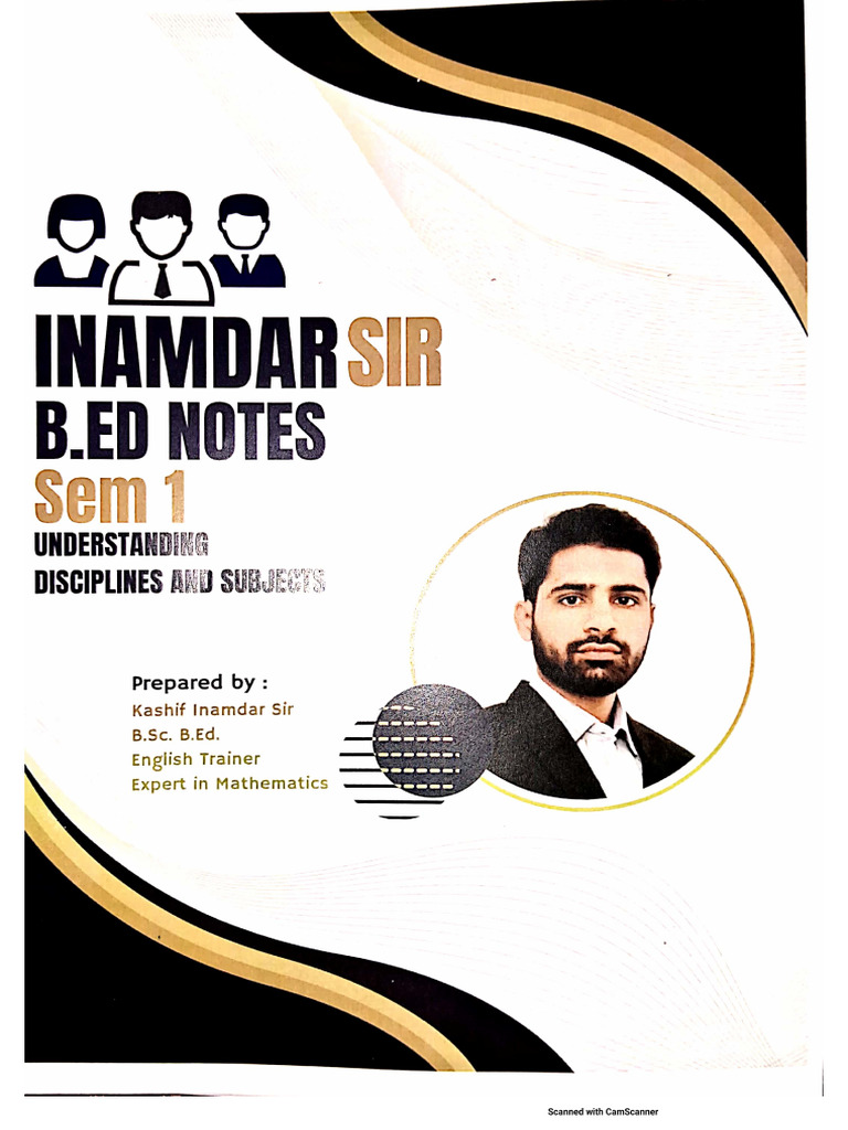 Understanding and Discipline Notes 23 - 24 | PDF