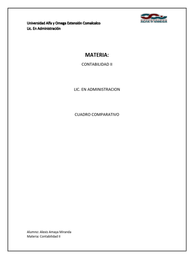 Amaya Miranda Alexis Act.4 | PDF | Depreciación | Contabilidad