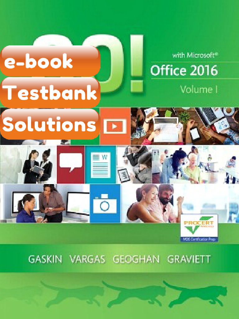 Testbank GO With Office 2016 Volume 1 Gaskin Fast Download | PDF ...