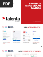 Panduan Lengkap Talenta Mobile | PDF