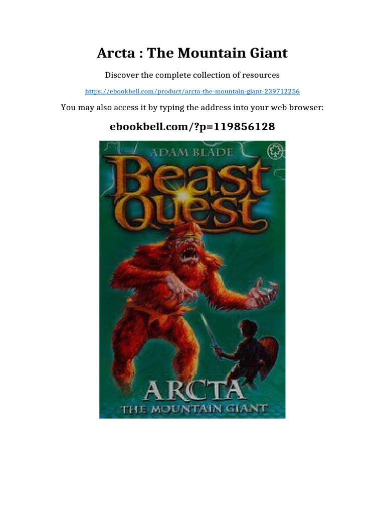 Arcta: The Mountain Giant Available All Format | PDF | Neoplatonism