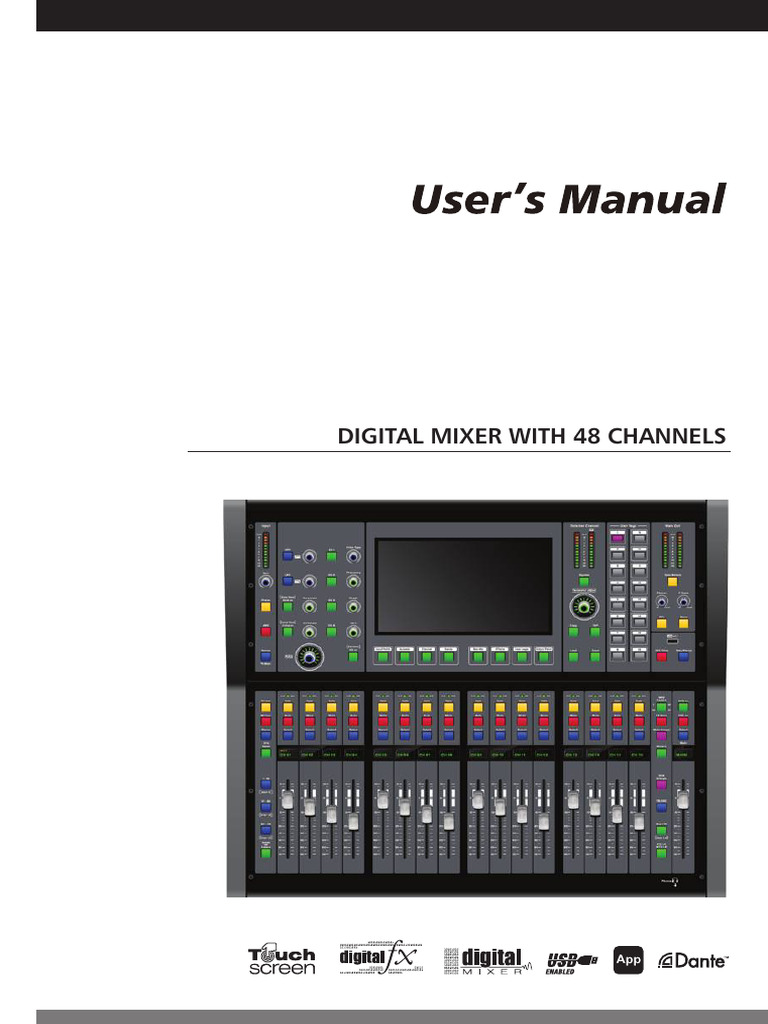 NF05787(DM48.20 V1.3) | PDF | Sound Technology | Signal Processing