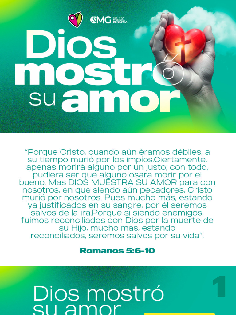 Dios Mostró Su Amor | PDF